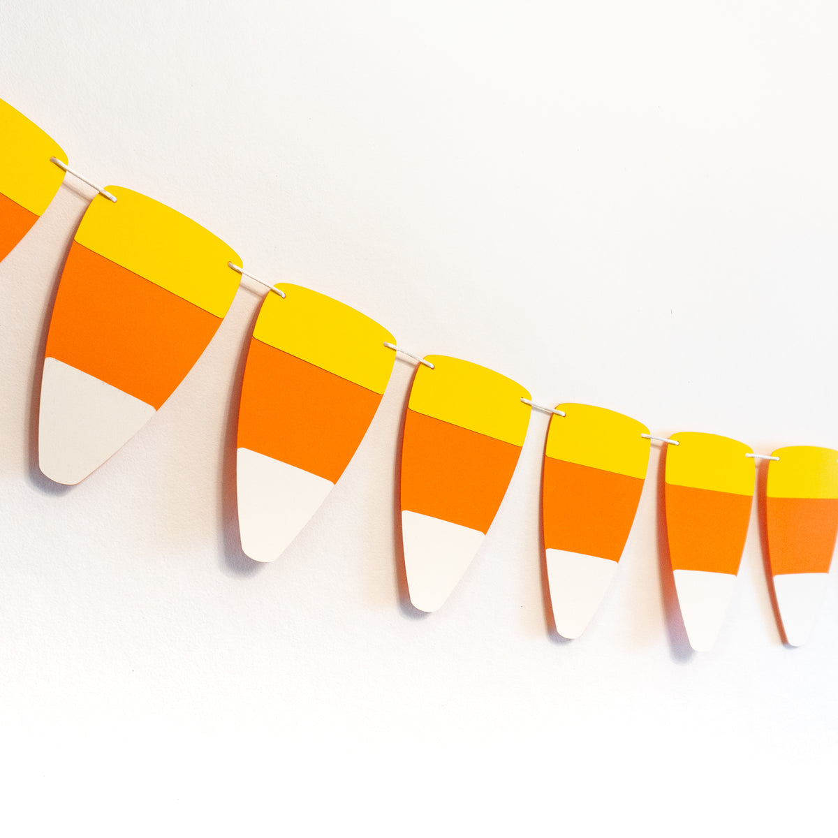 Candy Corn Banner - handmade Halloween decoration – Made By Adrienne