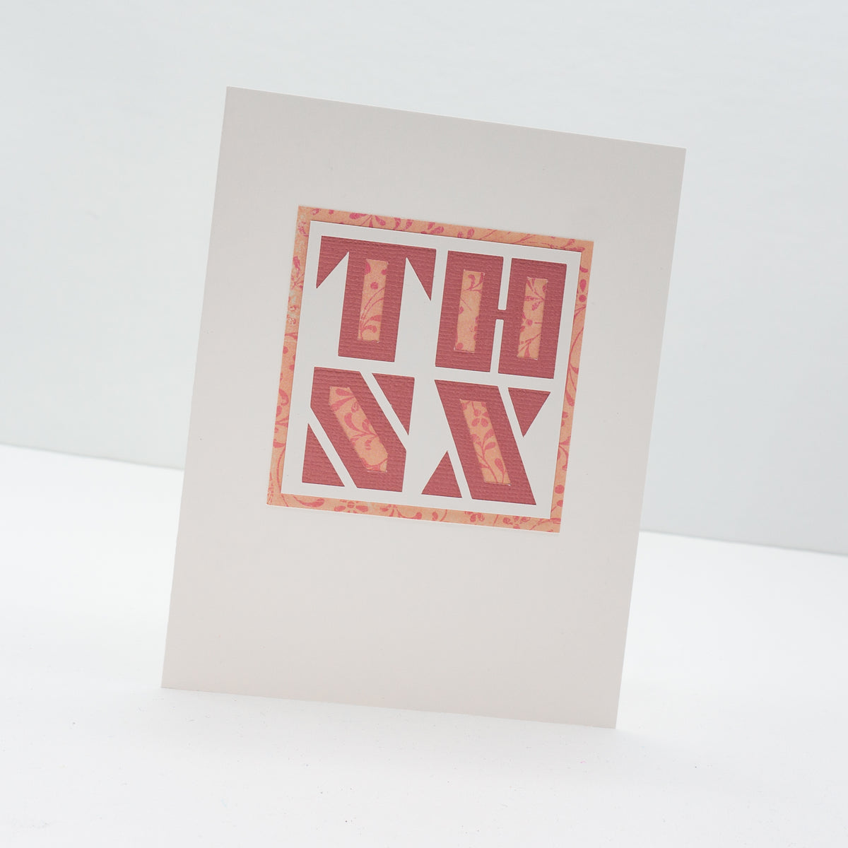 Cutout Thank You Cards - Handmade – Made By Adrienne